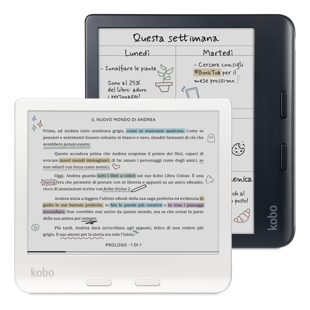 Kobo Libra Colour | Rakuten Kobo eReader Store Italia