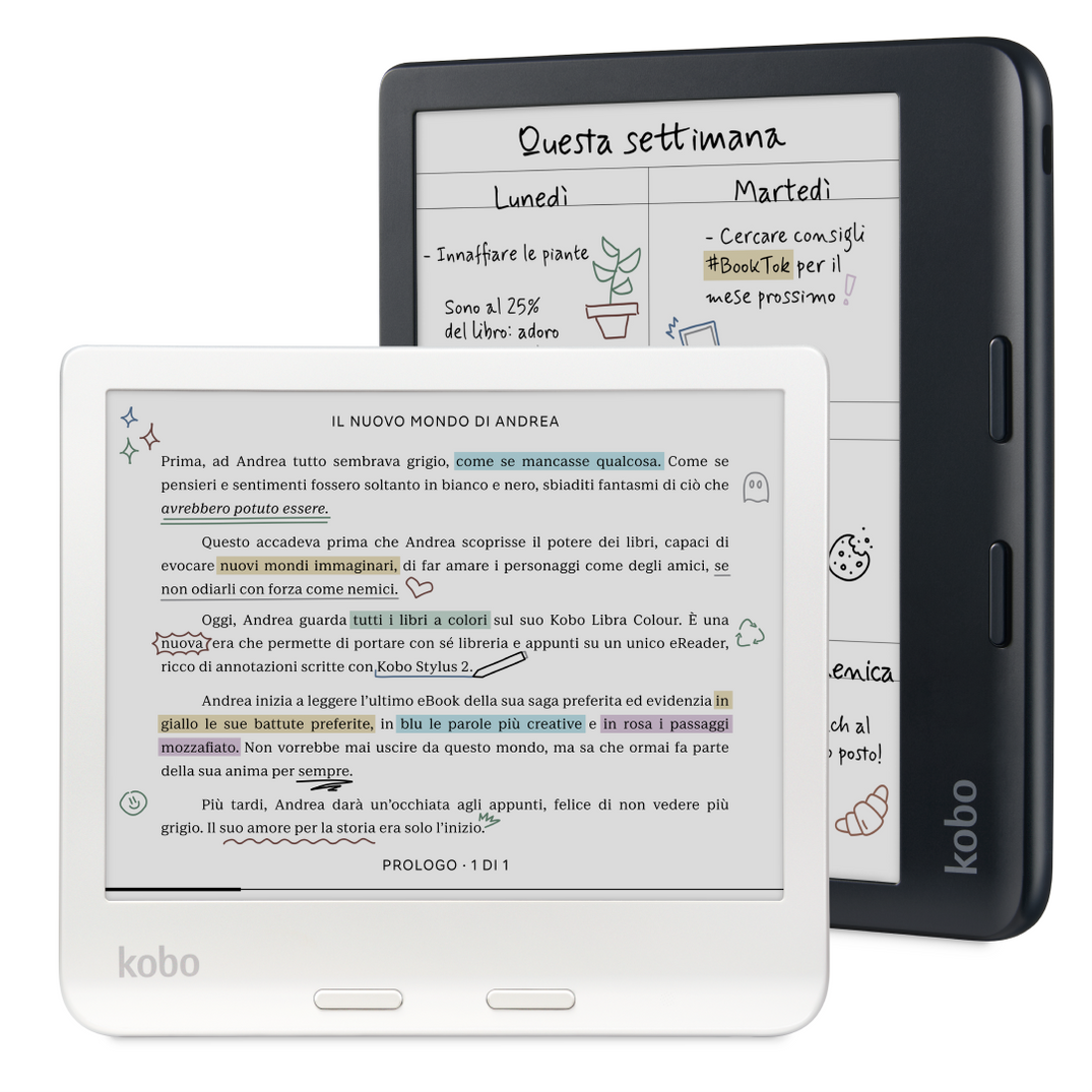 eReader a colori | Rakuten Kobo eReader Store Italia