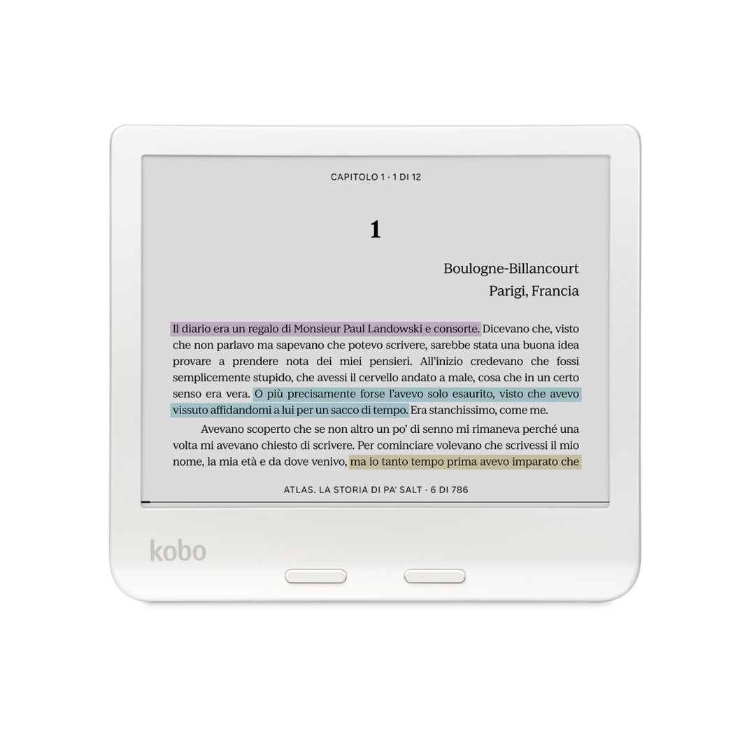 Kobo Libra Colour | Rakuten Kobo eReader Store Italia