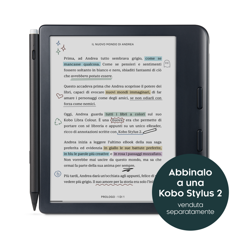 eReader a colori | Rakuten Kobo eReader Store Italia